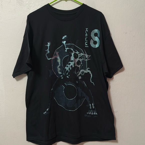 kaiju | Shirts | Kaiju No 8 Mens Manga Series Kafka Blue Foil Black ...